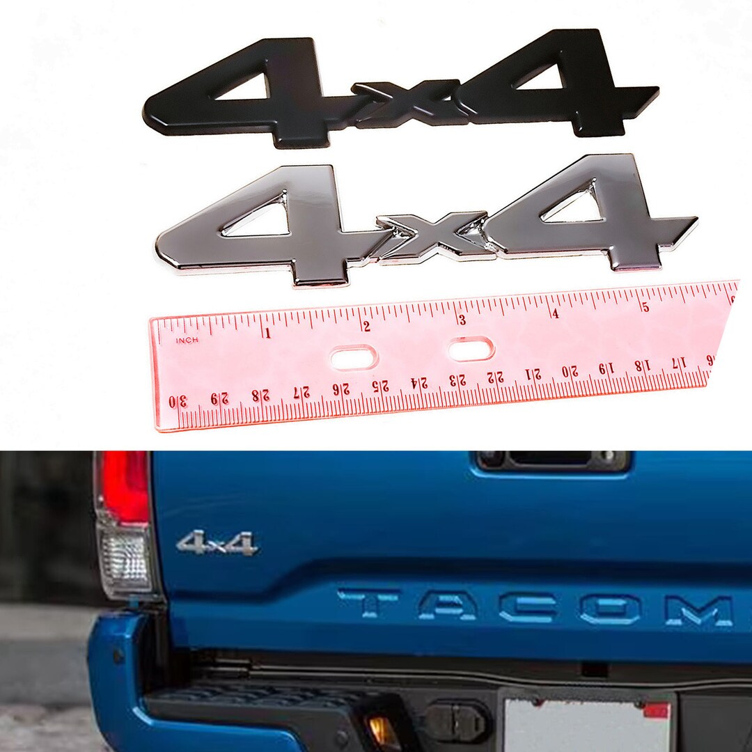 4X4 off Road Car Auto Metal Emblem Badge Stickers for Fender Tailgate ...