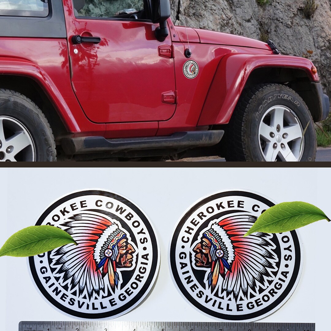 Reflective Outdoor Cherokee Car Auto Stickers Emblem Badge - Etsy