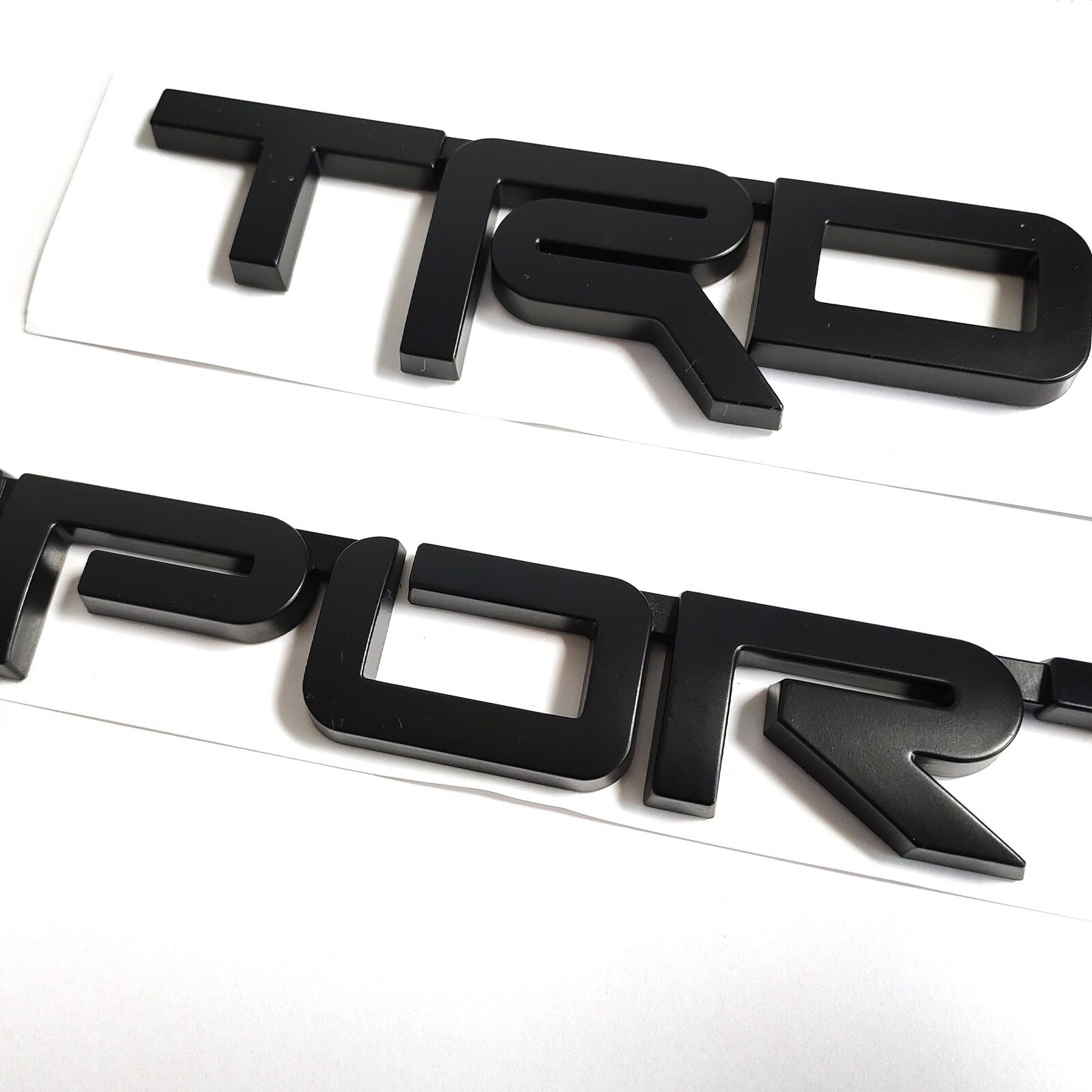 Trd Decal Emblems Badges Stickers for Car TRD Sport Auto Side Fender ...