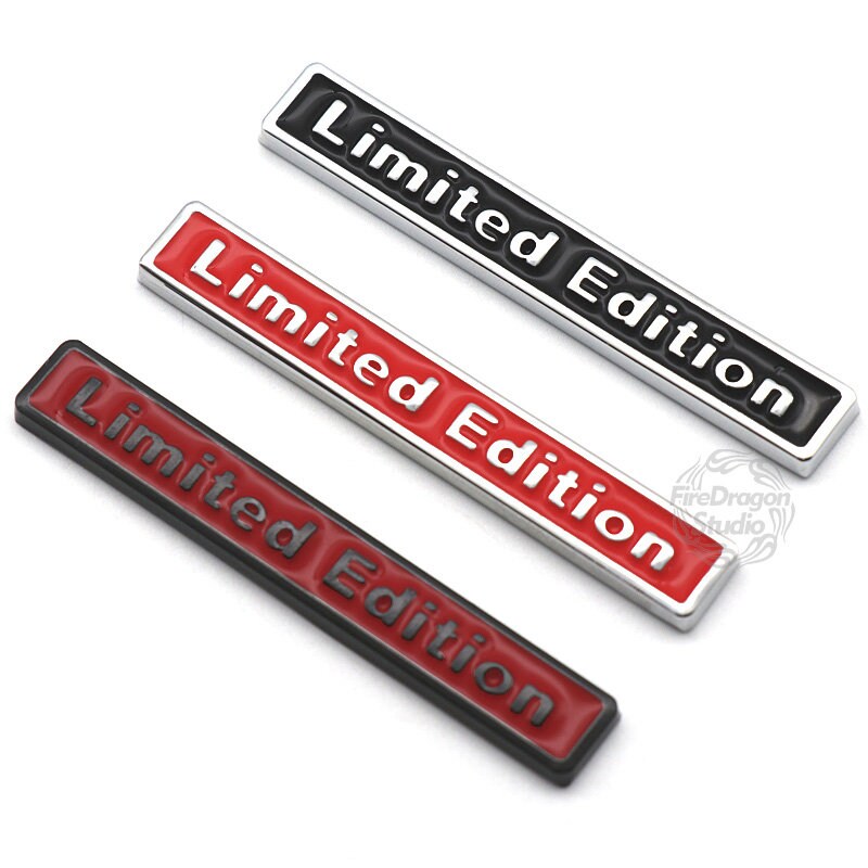 Small Limited Edition Metal Emblem Badge Stickers for Car Auto - Etsy