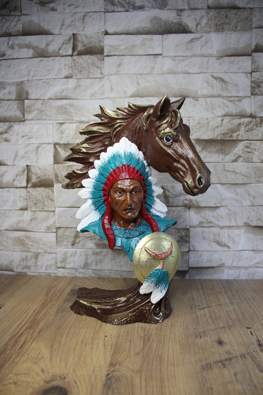 Native American Object Native American Sculpture11 Inches - Etsy