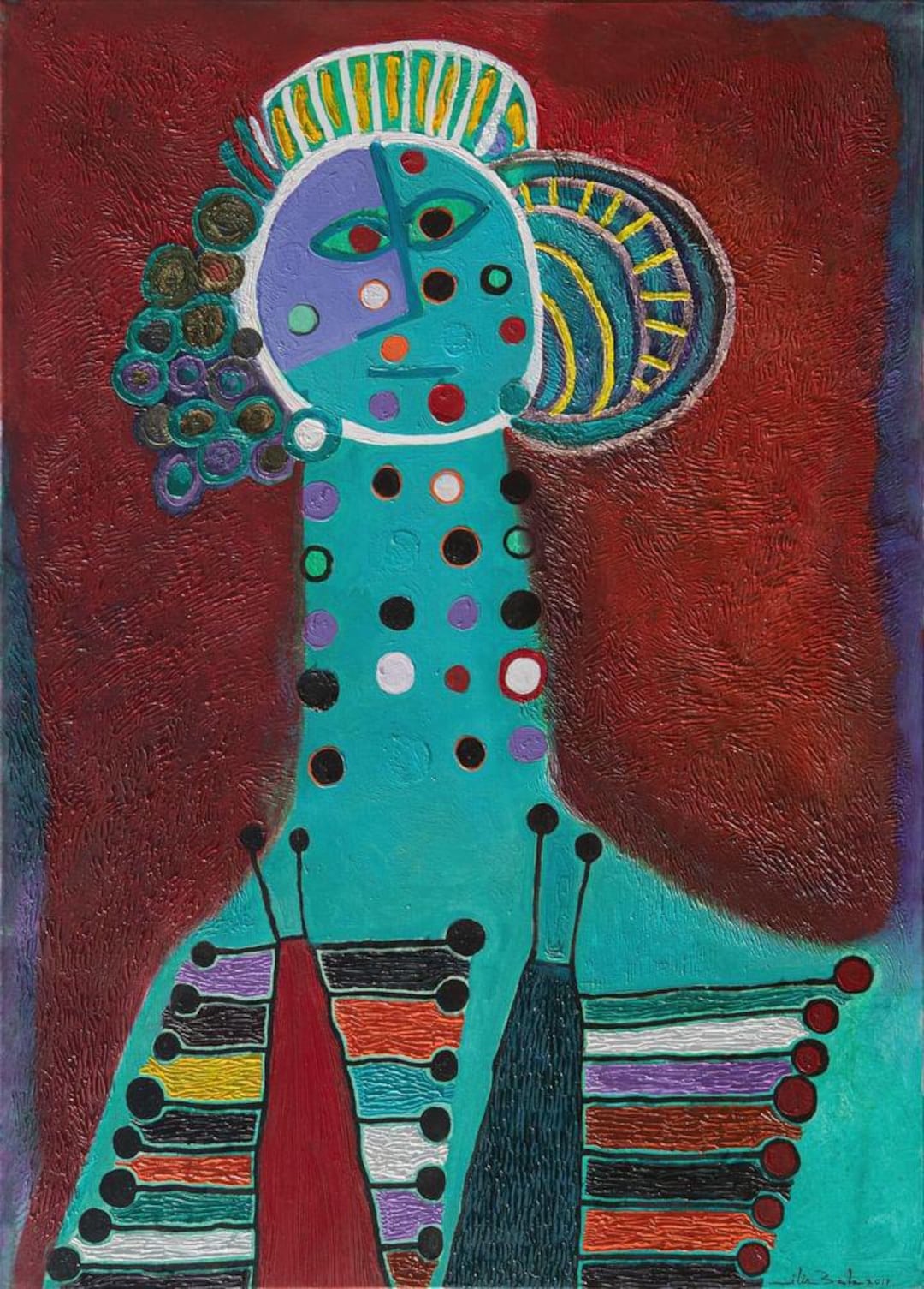 Zadrimorja Zadrimore Oil Painting Original Artwork Albanian Art - Etsy