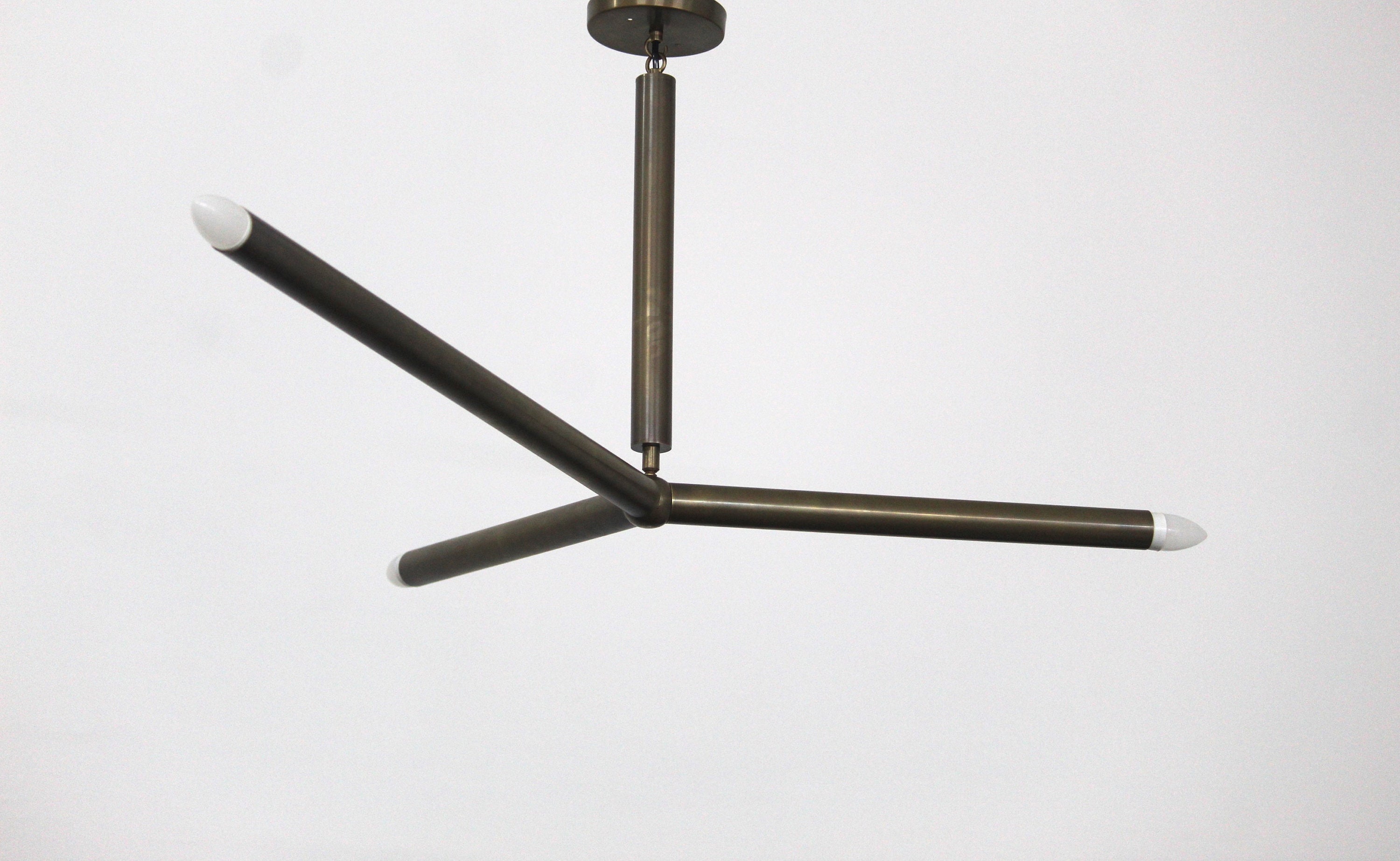Mid Century Modern the Timeless Elegance of Brass Y Shaped - Etsy