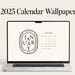 2025 Monthly Desktop Wallpaper Calendar | Neutral - Etsy