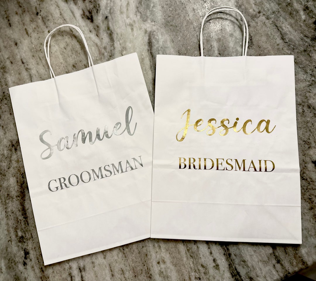 Large Custom Gift Bags - Etsy