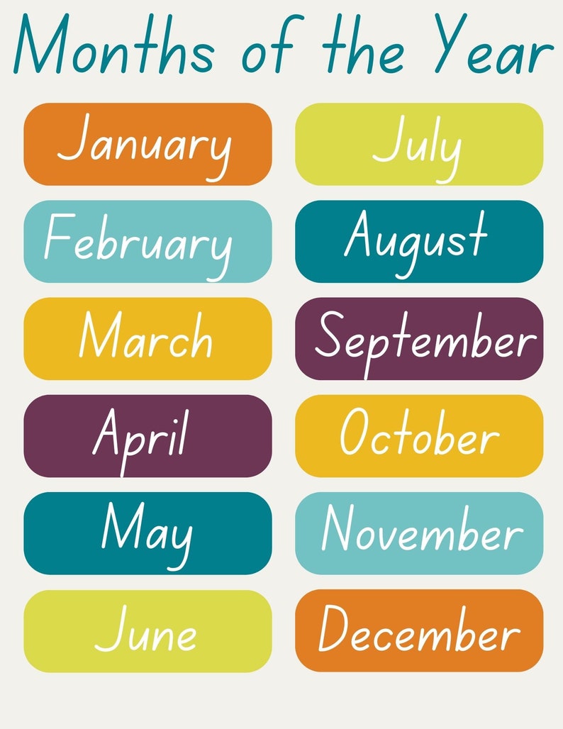 Homeschool Packet Alphabet Days of Week Months of the Year Shapes ...
