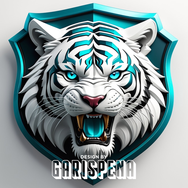 Tiger Twitch Sub Badges, Sub Bit Badges for Streamers, Kick, Vtuber ...