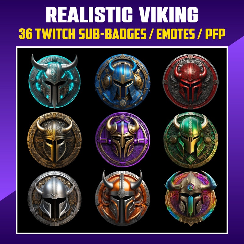 Hammer Badges Twitch - Etsy