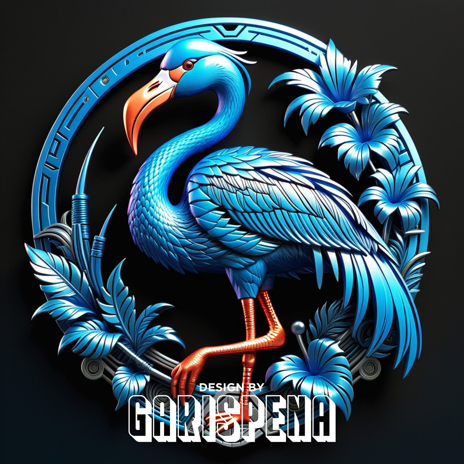 Flamingo Twitch Badges: Sub Bit Badges, Emotes, Avatars (PNG Digital ...
