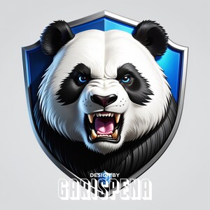 Panda Twitch Sub Badges, Sub Bit Badges for Streamers, Kick, Vtuber ...