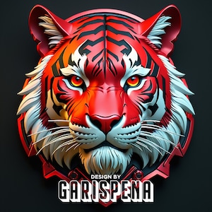 Twitch Badges, Tiger, Twitch Sub Badges, Sub Bit Badges, Streamers ...