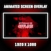 Red Animated Twitch Overlay: Neon Stream Screens (digital Download) - Etsy