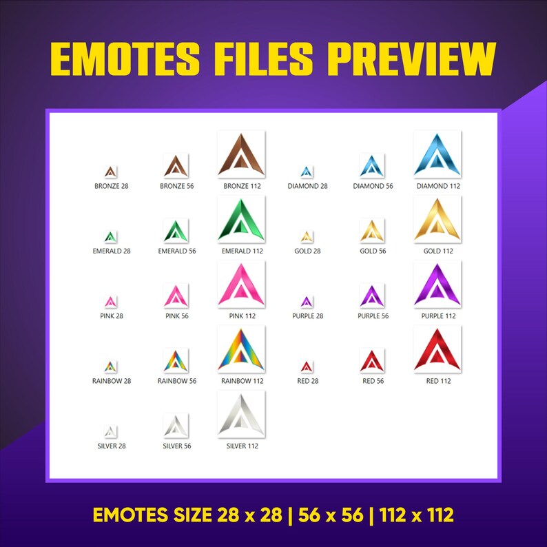 Insignias de suscripción de Twitch con la letra A: logotipo de ...