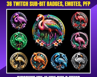 Weed Realistic Twitch Sub Bit Badges for Streamers, Kick, Vtuber ...
