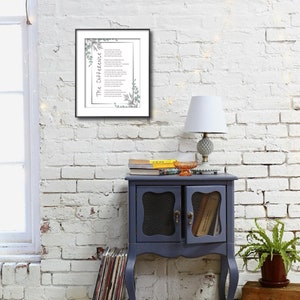 The Difference Poem (digital Download) - Religious Prayer Reminder ...