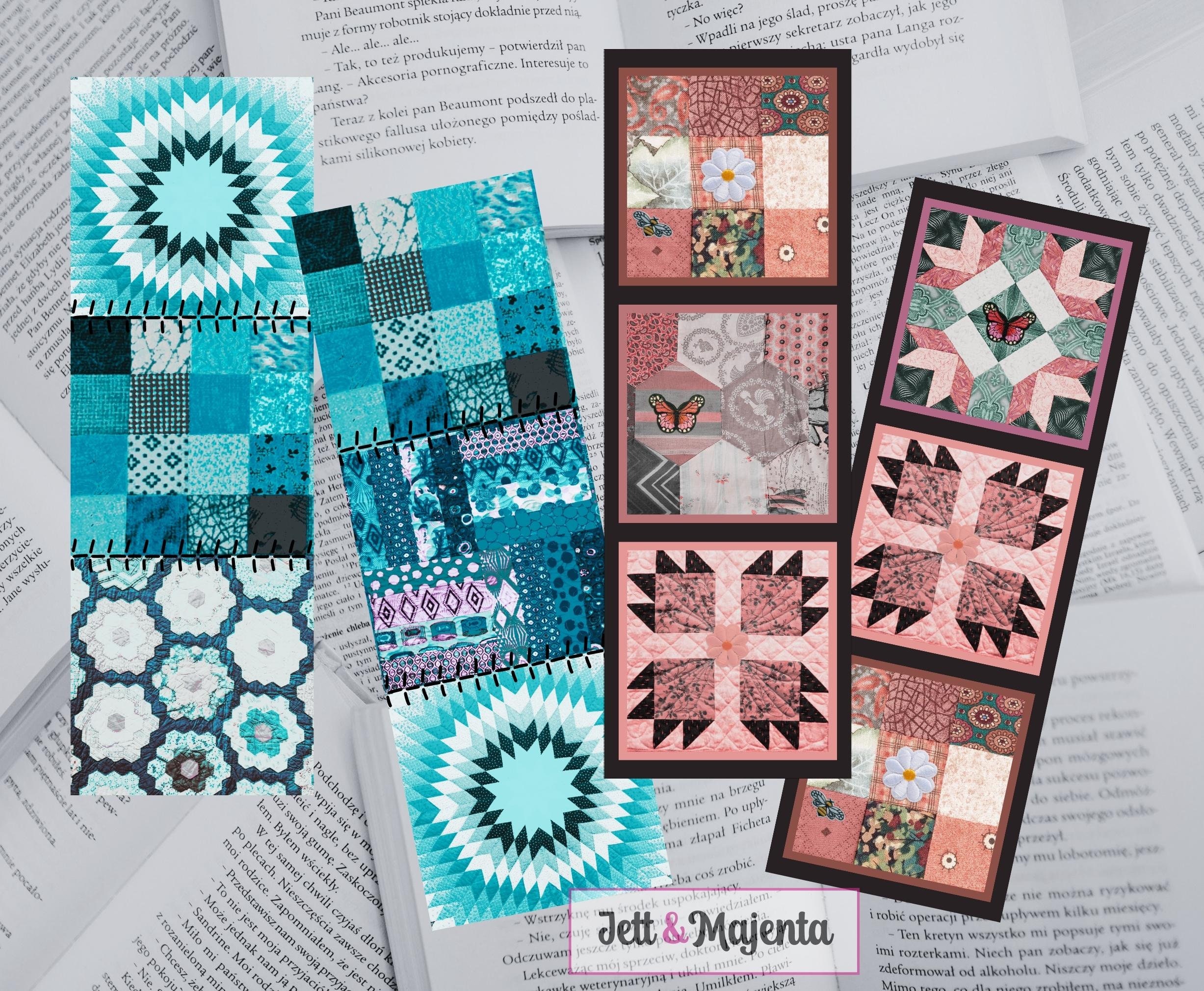 Quilt Bookmarks Printable Bookmarks for Quilters Instant Digital ...