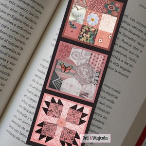 Quilt Bookmarks | Printable Bookmarks for Quilters | Instant Digital ...