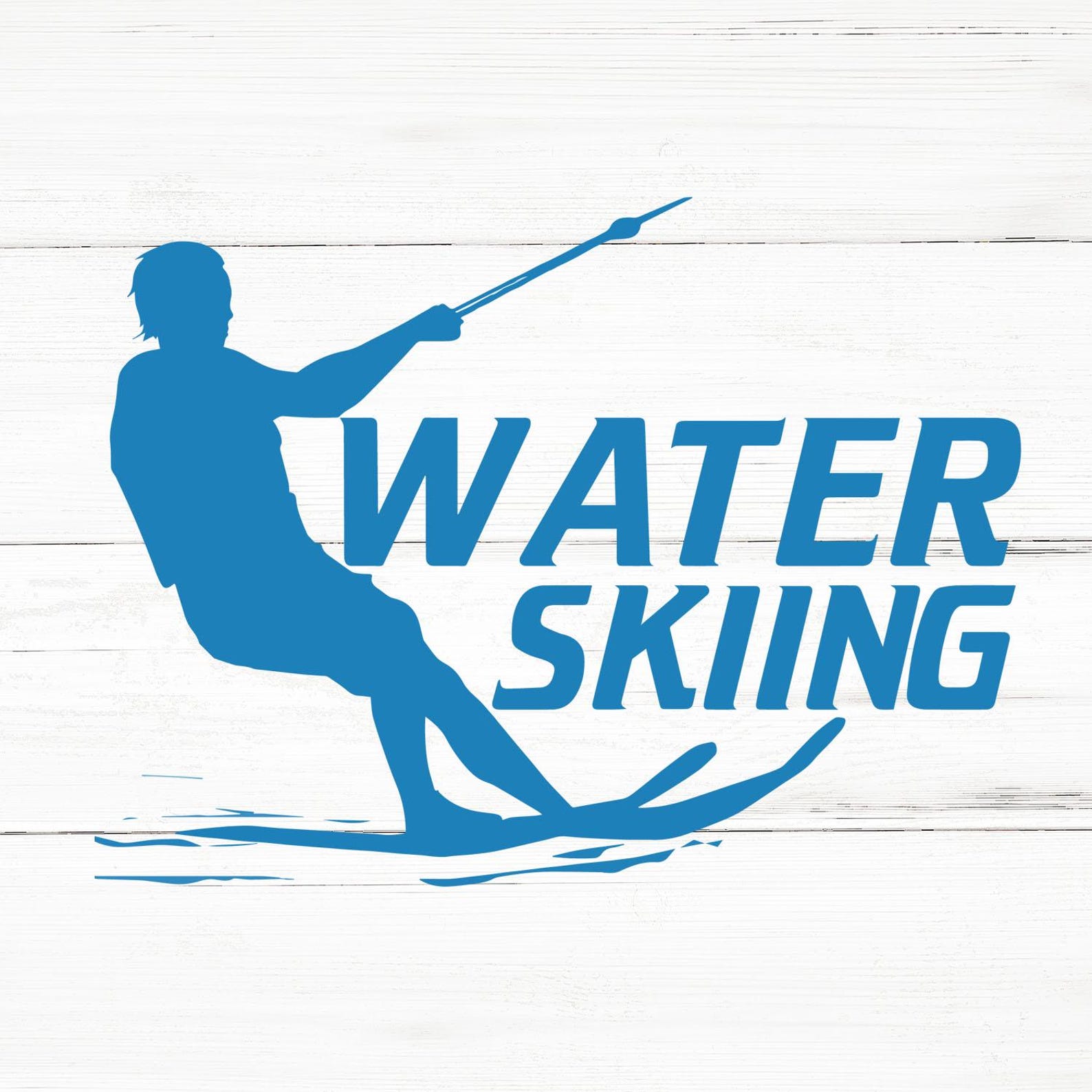 Water Skiing SVG, Water Skiing PNG, Water Skiing Design Files, Water ...