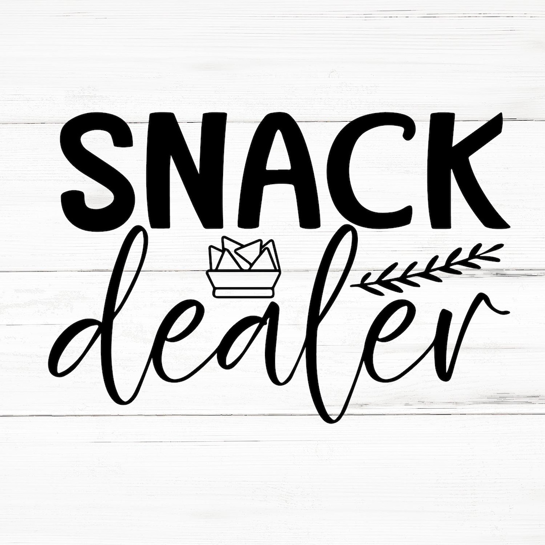 Snack Dealer SVG, Snack Dealer PNG, Snack Dealer Design Files, Snack ...
