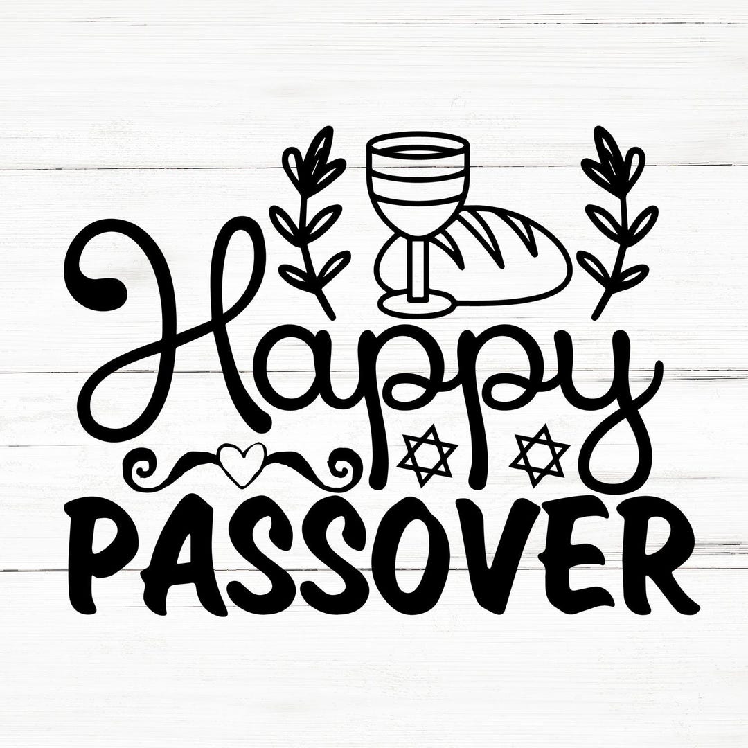 Happy Passover_2 SVG, Happy Passover_2 PNG, Happy Passover_2 Design ...