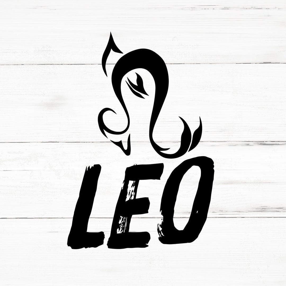 Leo SVG, Leo PNG, Leo Design Files, Leo Bundle, Leo Designs - Etsy