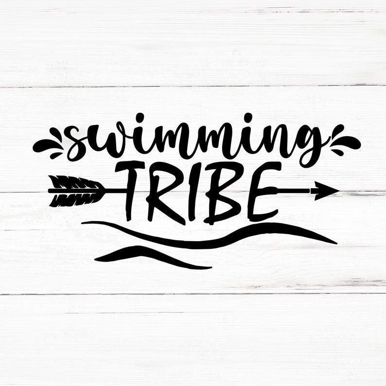 Swimming Tribe SVG, Swimming Tribe PNG, Swimming Tribe Design Files ...