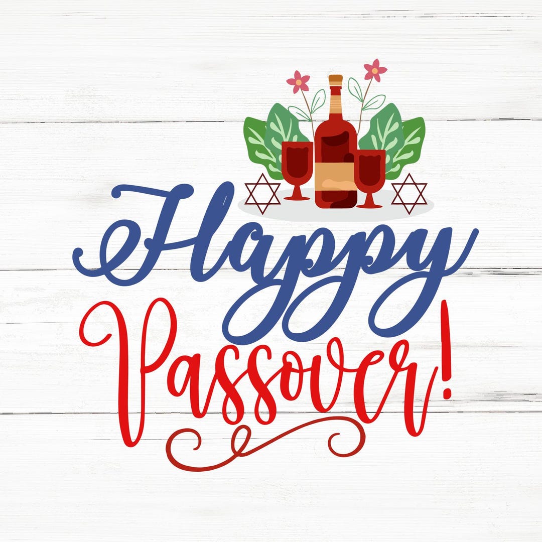 Happy Passover! SVG, Happy Passover! PNG, Happy Passover! Design Files ...