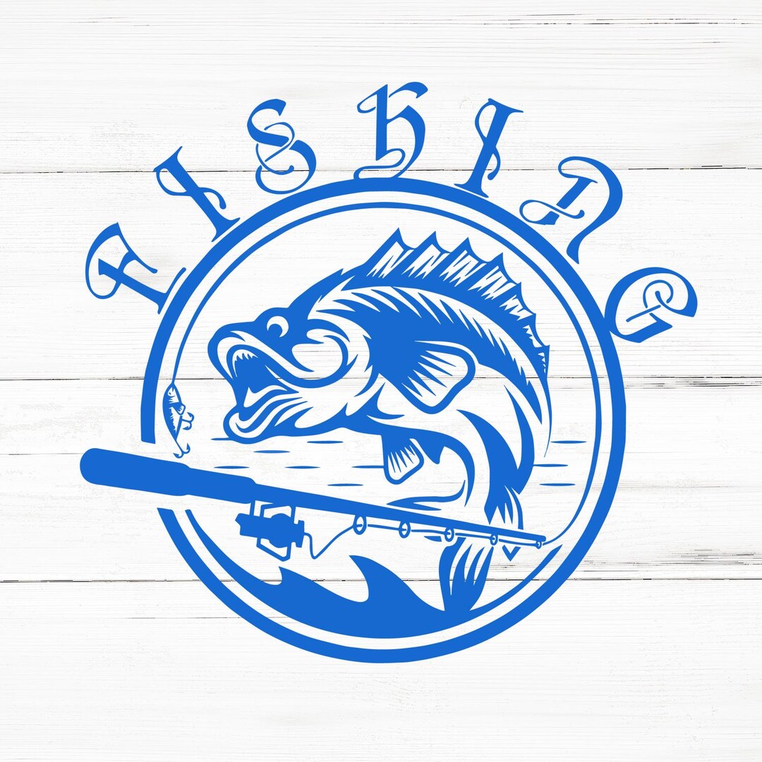 Fishing SVG, Fishing PNG, Fishing Design Files, Fishing Bundle, Fishing ...