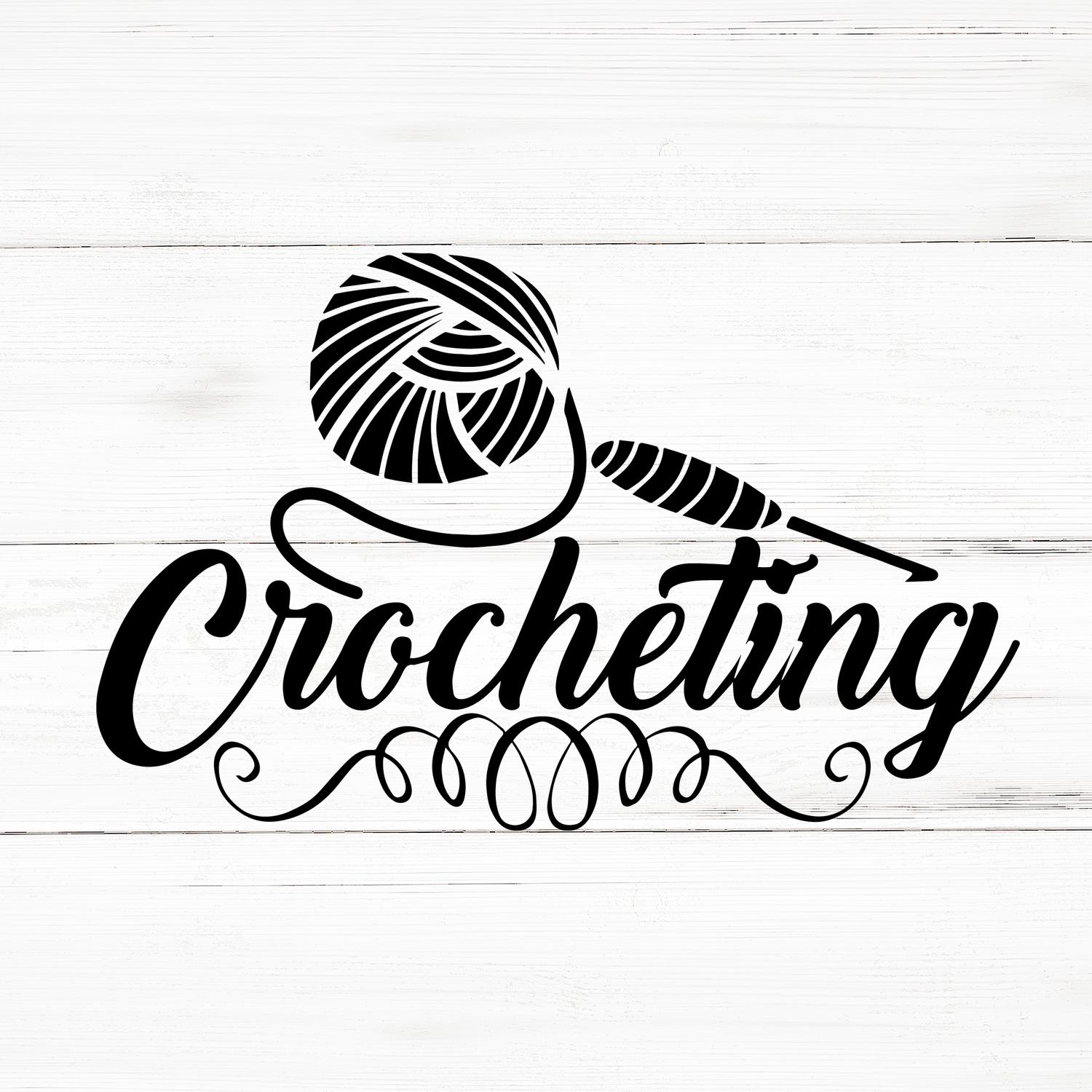 Crocheting SVG, Crocheting PNG, Crocheting Design Files, Crocheting ...