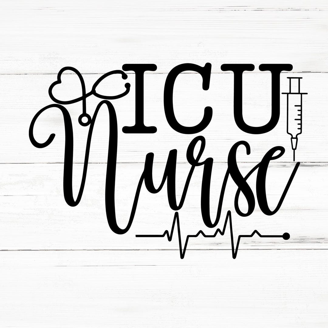 Icu Nurse SVG, Icu Nurse PNG, Icu Nurse Design Files, Icu Nurse Bundle ...