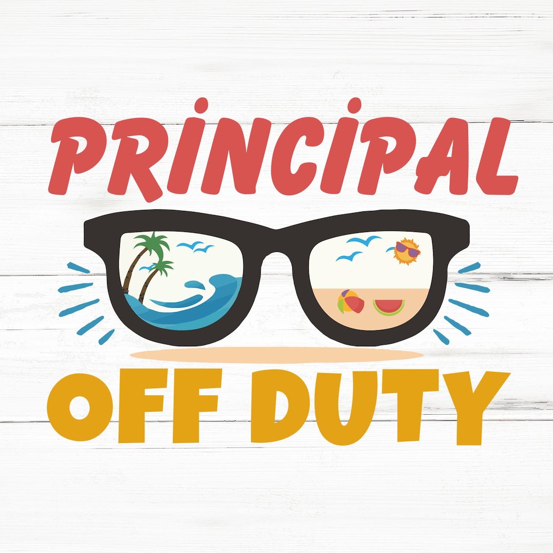 Principal off Duty SVG, Principal off Duty PNG, Principal off Duty ...