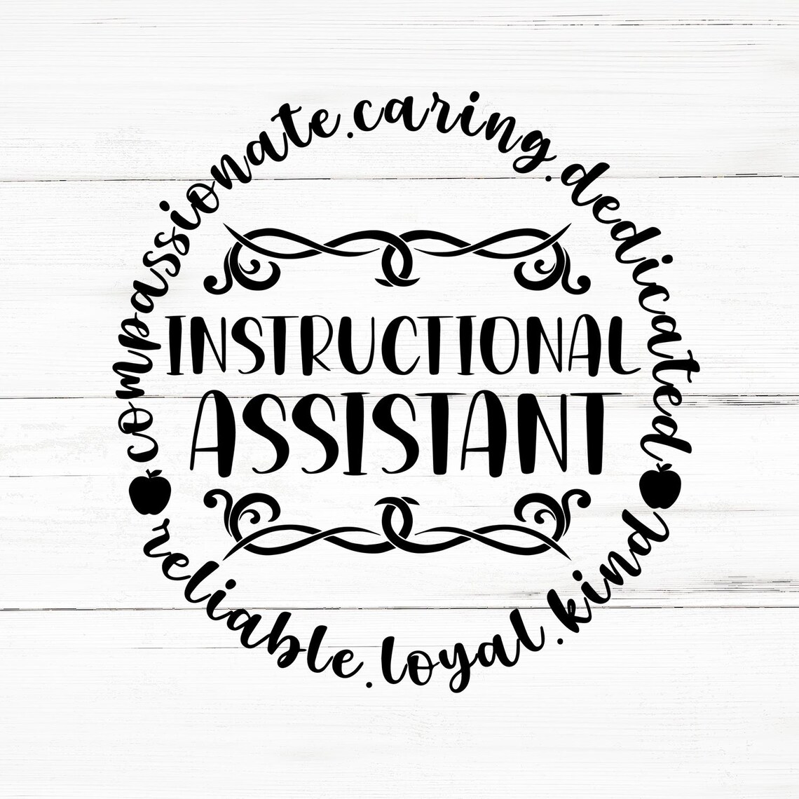 Instructional Assistant SVG, Instructional Assistant PNG, Instructional ...
