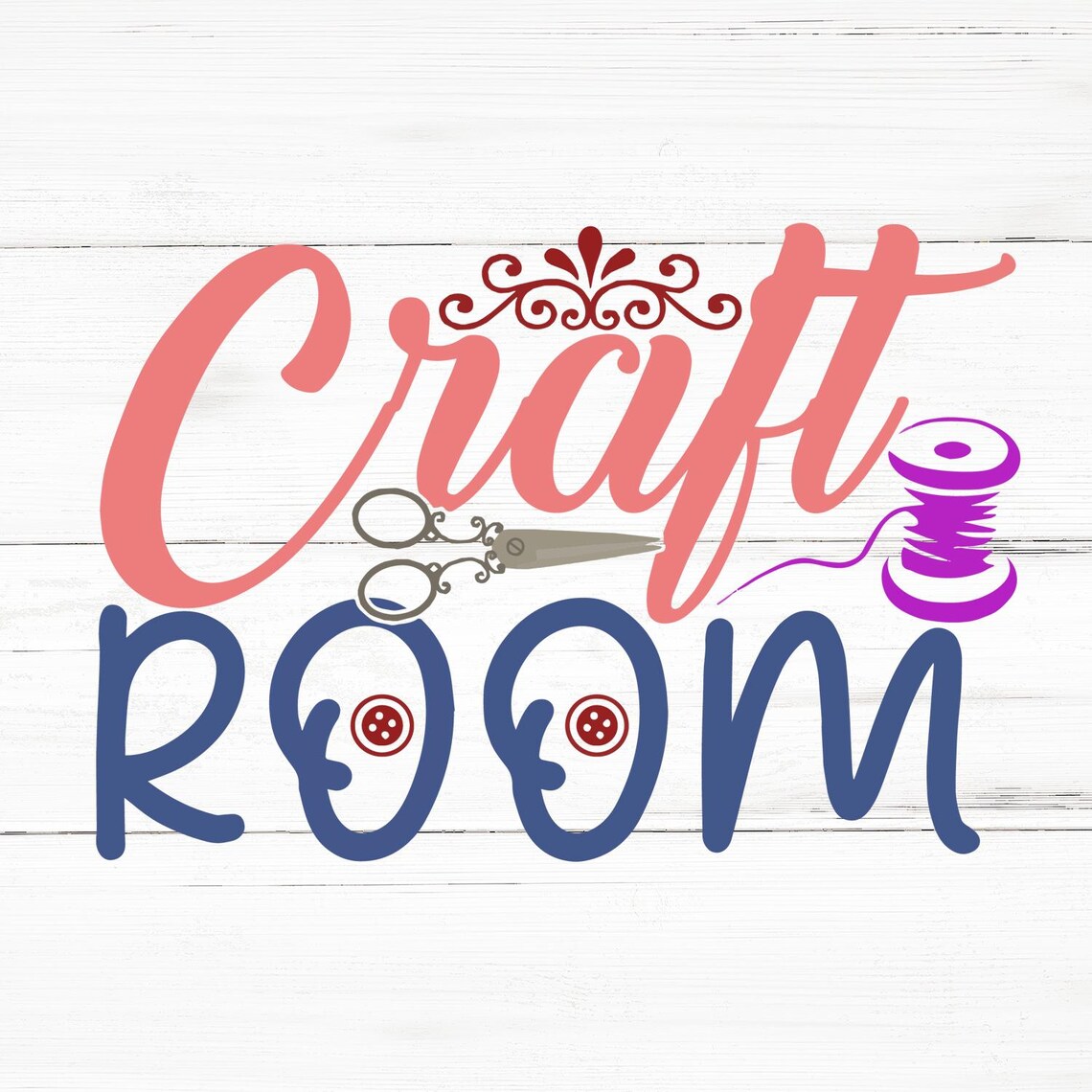 Craft Room SVG, Craft Room PNG, Craft Room Design Files, Craft Room ...