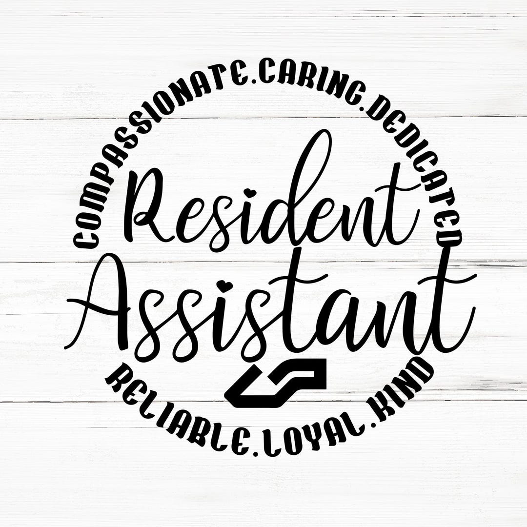 Resident Assistant SVG, Resident Assistant PNG, Resident Assistant ...