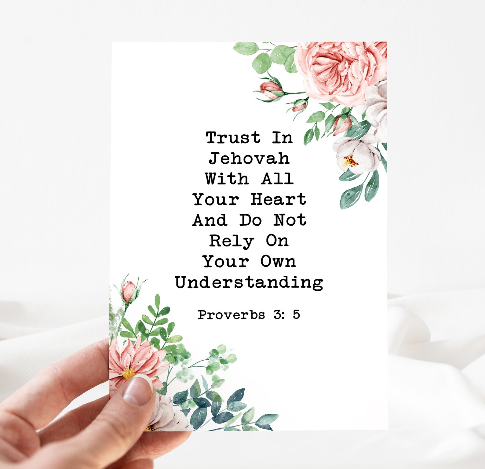 Jehovah’s Witness Card, Jw Card, JW Greeting Card, JW Baptism Gift, JW ...