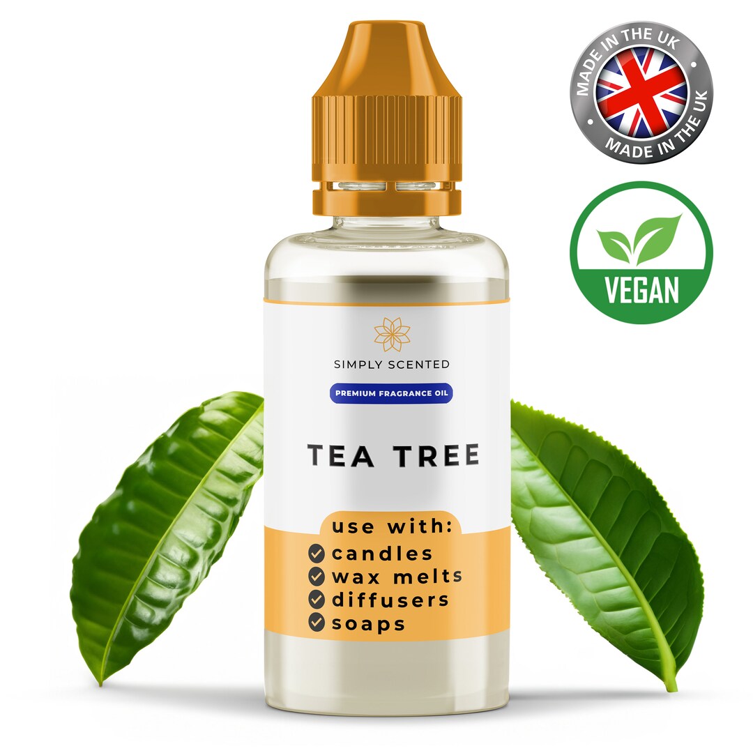 Tea Tree Fragrance Oil 10ml | for Candles, Melts, Soaps and Diffusers ...