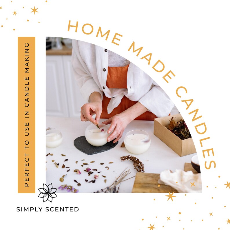 Amber & Vanilla Fragrance Oil 10ml for Candles, Melts, Soaps and Diffusers Simply Scented ...