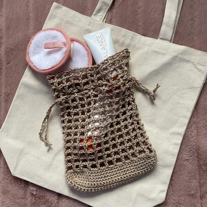 PATTERN for Crochet Mini Drawstring Bag - PDF PATTERN - Etsy