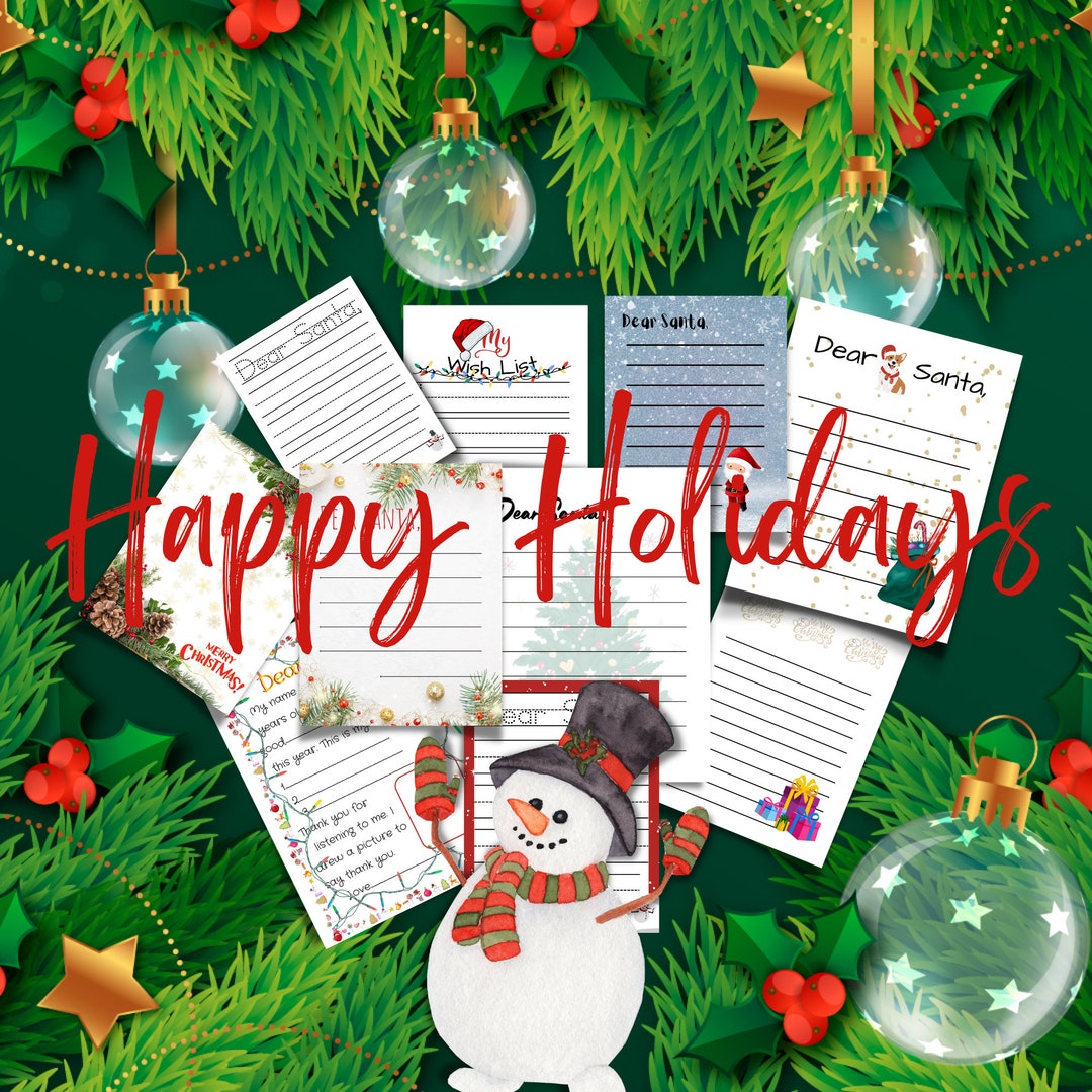 Santa Letter, Dear Santa, Letter Writing, Primary Writing, Christmas ...