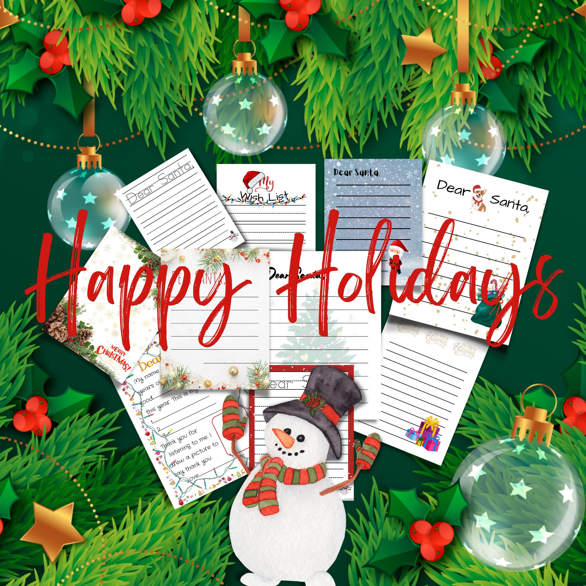 Santa Letter, Dear Santa, Letter Writing, Primary Writing, Christmas ...