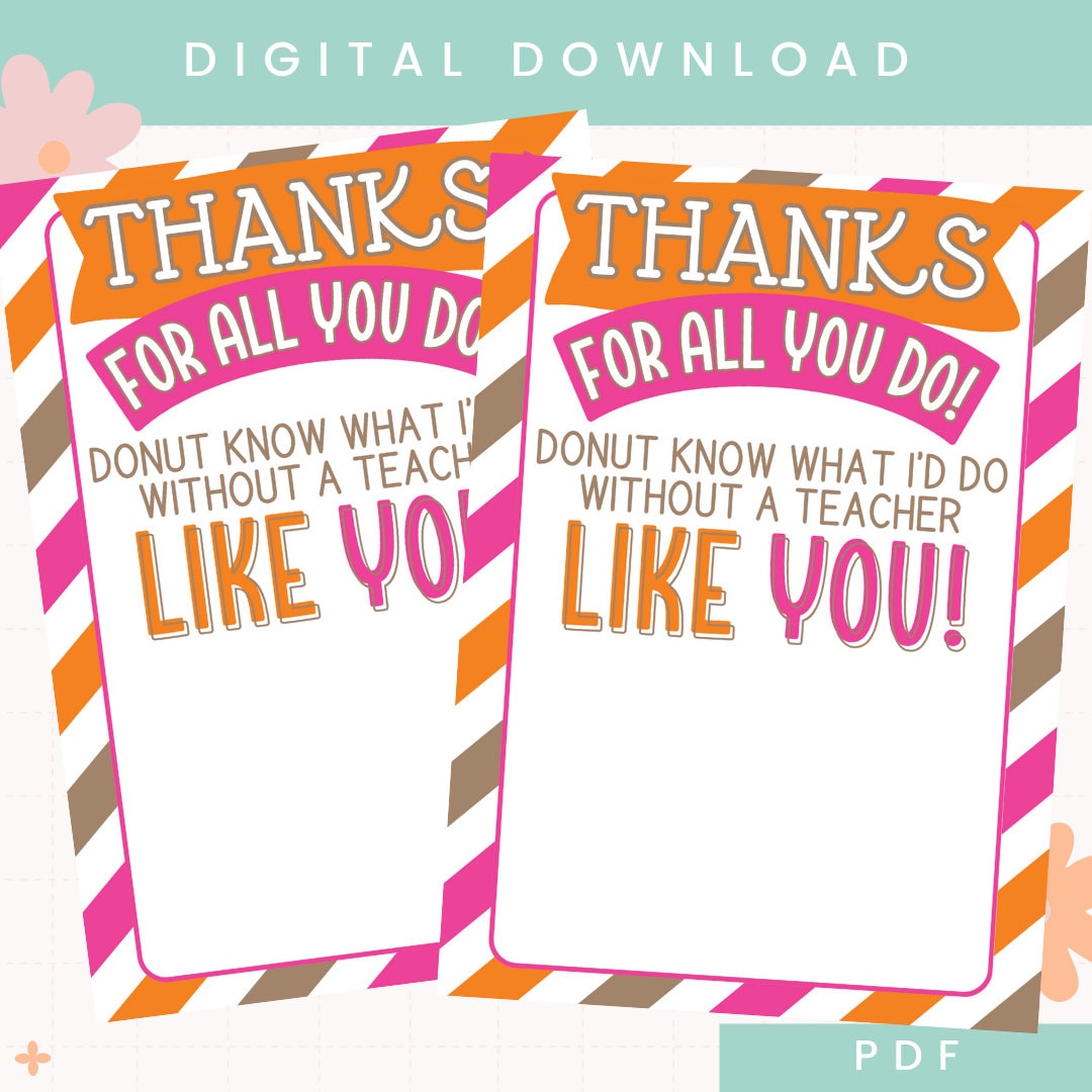 Printable Coffee Teacher Appreciation Gift Card Holder | Teacher ...
