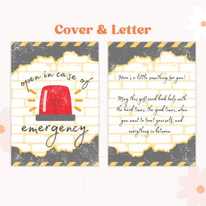 Printable in Case of Emergency Gift Card Book | Get Well Soon ...
