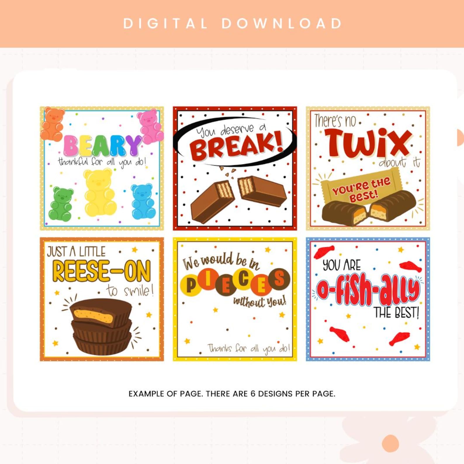 Printable 36 Appreciation Gift Tags | Teacher Gift Tags | Employee Gift ...