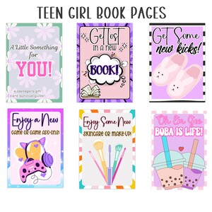 Printed Teen Gift Card Book | Teen Girl Gifts | Teen Boy Gifts ...