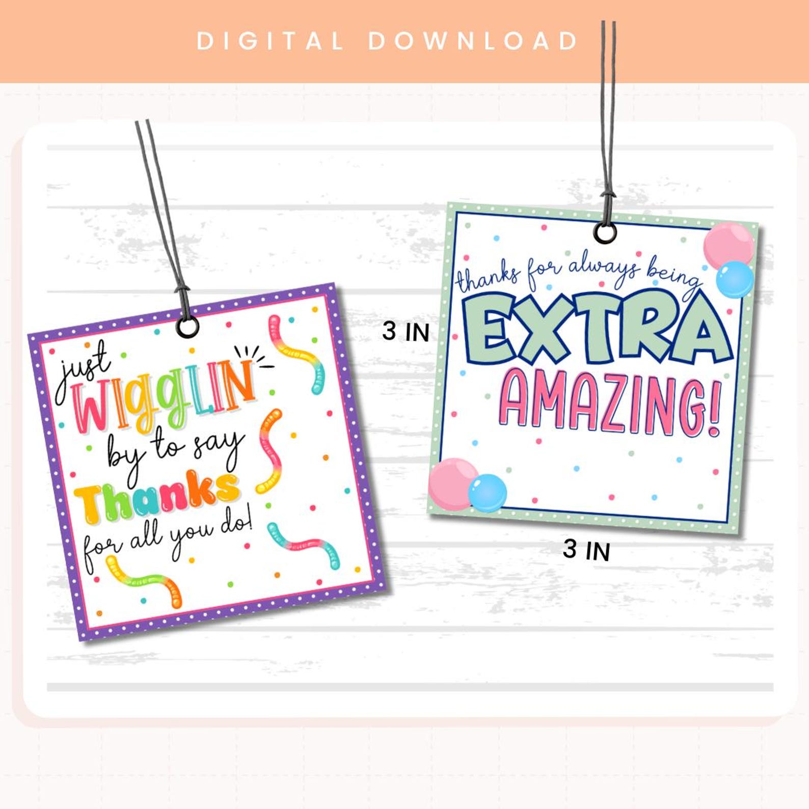 Printable 36 Appreciation Gift Tags | Teacher Gift Tags | Employee Gift ...