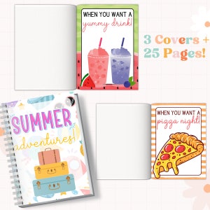 Printable Summer Gift Card Book | Summer Teacher Gifts | Summer College ...