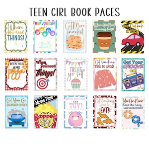 Printed Teen Gift Card Book | Teen Girl Gifts | Teen Boy Gifts ...