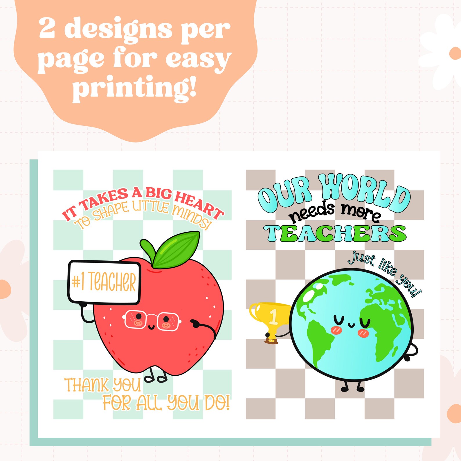 Printable Teacher Appreciation Gift Card Book | School Staff Principal ...