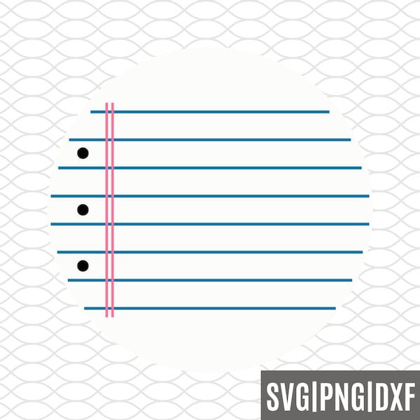 Notebook Paper - Etsy