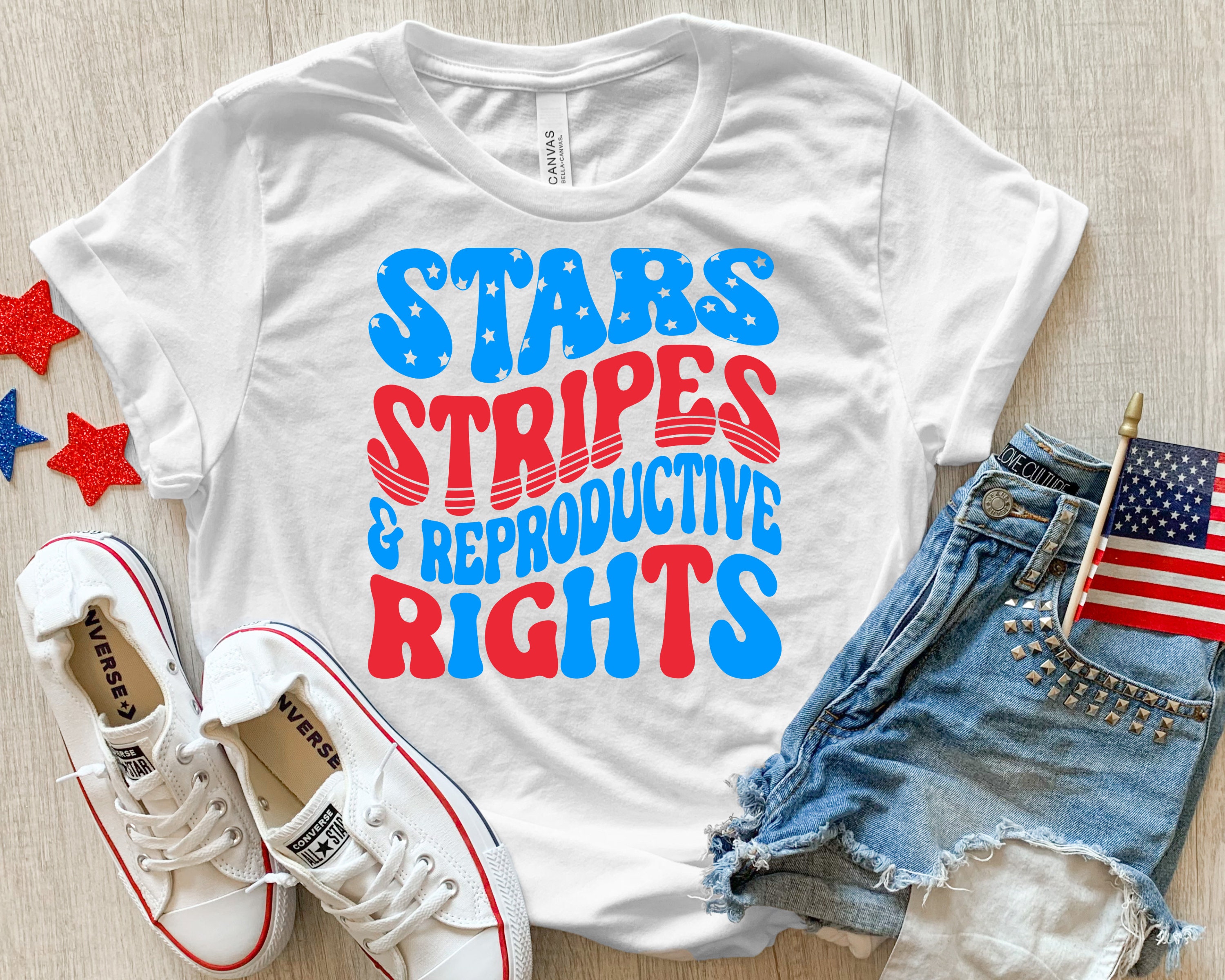 Stars Stripes & Reproductive Rights SVG 4th of July SVG - Etsy